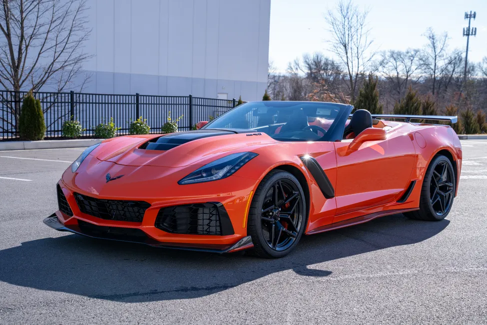 2019 Chevrolet Corvette ZR1 Convertible 3ZR — 82 Miles for sale on ...