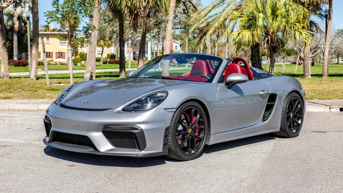 2020 Porsche 718 Spyder 6-Speed Spyder for sale on Sotheby’s Motorsport ...